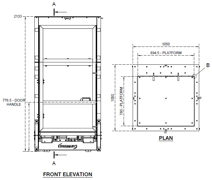 Toaster Lift Spec Sheet