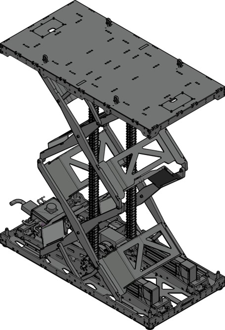 Electric Scissor Lift Type A Spec Sheet