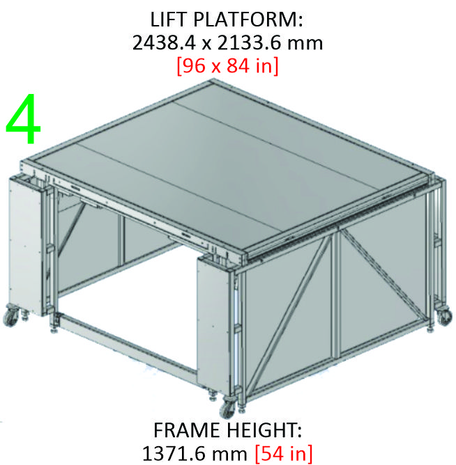 Self-Climbing Chain Lift Spec Sheet